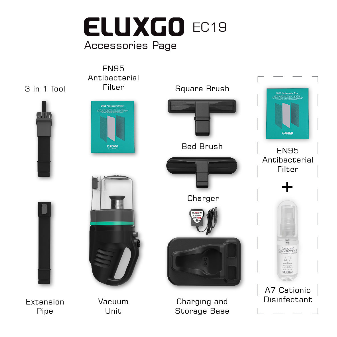 EC19 Cordless Vacuum Cleaner – Eluxgo Holdings Pte. Ltd.