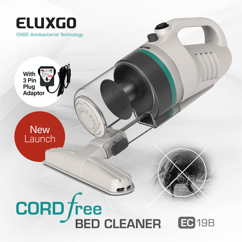 EC19B | Cordless Bed Cleaner – Eluxgo Holdings Pte. Ltd.